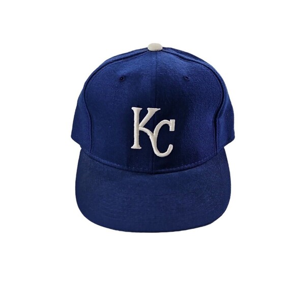 New Era | Accessories | Vintage Kansas City Kc Royals New Era 59fifty Pro Model Fitted Hat Cap ...